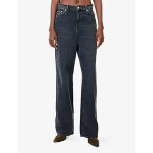 7 For All Mankind Slouchy Wide-leg Denim Jeans - Stormwave
