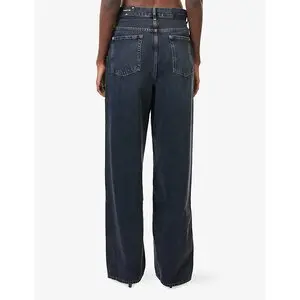7 For All Mankind Slouchy Wide-leg Denim Jeans - Stormwave
