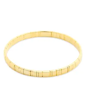 Shashi Striated Bracelet - Gold
