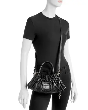 Marc Jacobs Leather Satchel Crossbody Bag
