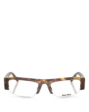 Miu Miu 51mm Rectangular Sunglasses