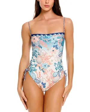 Agua Bendita Mariel Reversible One Piece Swimsuit - Multi
