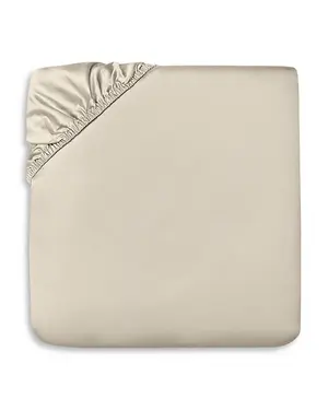 PRATESI Lucente Fitted Sheet, Queen - Beige