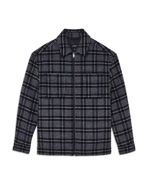 REISS Vitarli Checked Overshirt