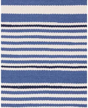 DASH & ALBERT Dash Albert Annie Selke Rugby Stripe Indoor/outdoor Rdb176 Runner, 2'6x8'0