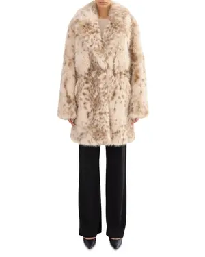 LAMARQUE Faux Fur Coat