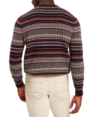 Ted Baker London Fair Isle Crewneck Sweater