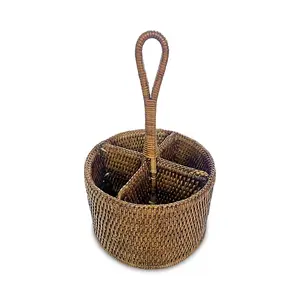 SAMBONET Rattan Condiment Holder - No Color