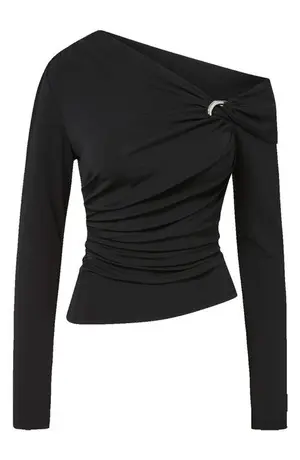 Veronica Beard Lozea One-shoulder Top