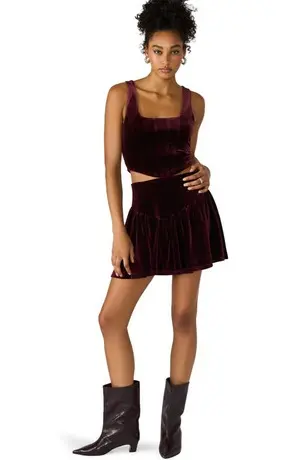Steve Madden Aryanna Velvet Tank