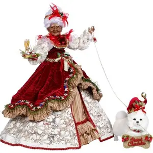 MARK ROBERTS African American Mrs. Claus Christmas Party - Red