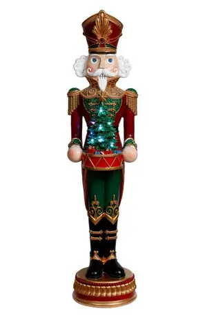 MARK ROBERTS Jeweled Nutcracker With Drum
