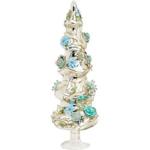 MARK ROBERTS Jeweled Tree, Blue - Turquoise