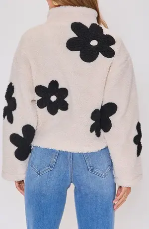 VICI Faux Shearling Zip Jacket