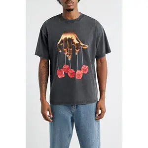 SANTO STUDIO Dice Hand Graphic T-shirt