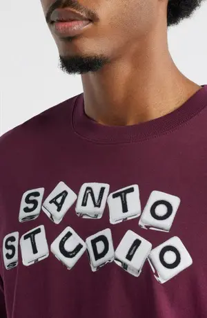 SANTO STUDIO Dice Graphic T-shirt
