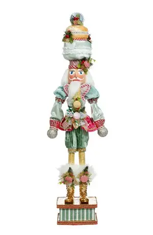 MARK ROBERTS Macaron Nutcracker - Light Blue