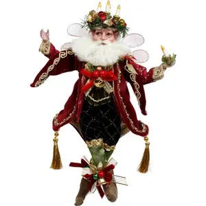 MARK ROBERTS Father Of Christmas Fairy - Burgundy