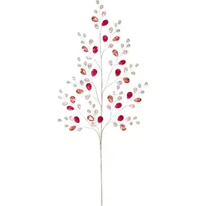MARK ROBERTS Ruby Teardrop Spray - Red