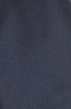 Canali Solid Silk Neck Tie - Navy