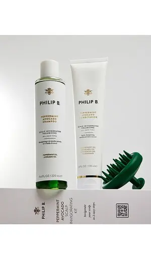 PHILIP B. Peppermint Avocado Scalp Invigorating Kit