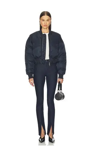 GRLFRND Scoop Hem Long Sleeve Tee