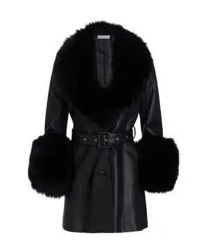 Susanna Chow Leather Coats For Women