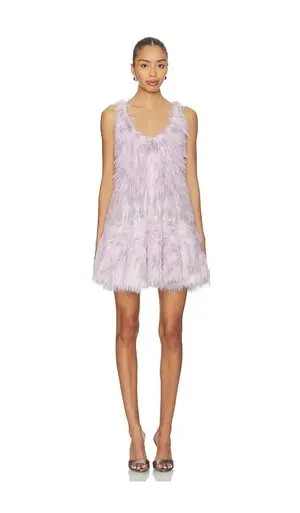 DIESEL® Astrid Faux Fur Dress