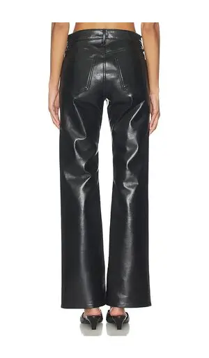 Citizens Of Humanity Genova Low Rise Straight Leather Trousers