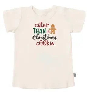 FINN + EMMA Organic Graphic Christmas Cookie Tee