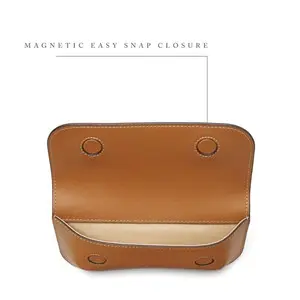 ASPINAL OF LONDON Ella Sunglasses Case In Smooth Leather - Tan