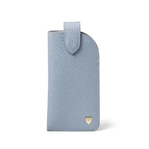 ASPINAL OF LONDON Glasses Case With Tab - Blue