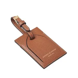 ASPINAL OF LONDON Hudson Luggage Tag - Tan