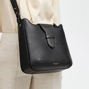 ASPINAL OF LONDON Ella Hobo Bag - Black