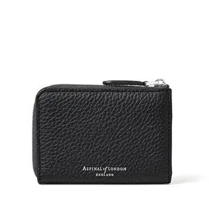 ASPINAL OF LONDON Key Holder Wallet In Pebble