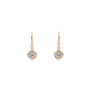 ASPINAL OF LONDON Diamond And Iolite Drop Earrings - Gold