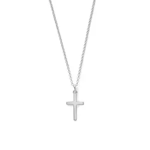 ASPINAL OF LONDON Cross Pendant Necklace In Sterling - Silver