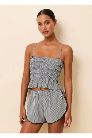 Solid & Striped Shirred Tops