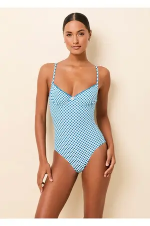 Solid & Striped Taylor One Piece - Blue