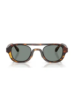 Giorgio Armani Irregular Tortoiseshell Sunglasses