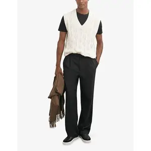 REISS V-neck Knitted Vest
