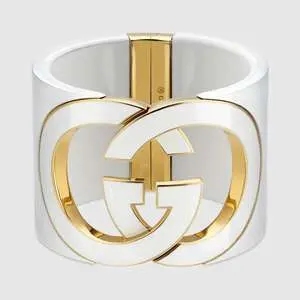Gucci Interlocking G Cuff Bracelet - Gold-toned Metal