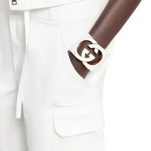 Gucci Interlocking G Cuff Bracelet