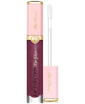 TOO FACED Lip Injection Power Plumping Multidimensional Lip Gloss Hot Love - Deep Mauve With Sparkle