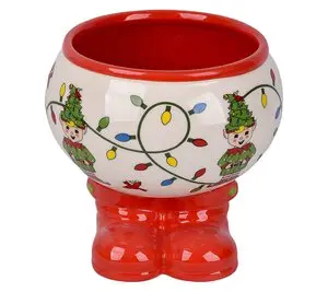TEMP-TATIONS Seasonal 2-quart Footed Bowl - One-color