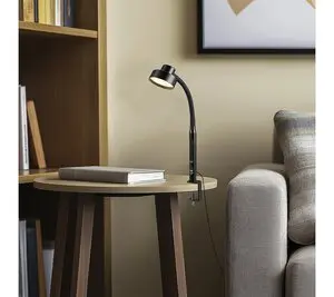 GLOBE ELECTRIC 15' Adjustable Gooseneck Led Des K Lamp W/ Clamp - One-color