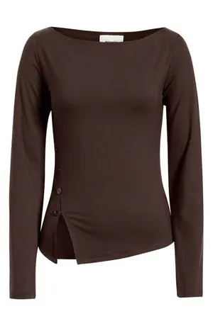 REFORMATION Nicola Knit Top - Mole