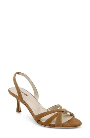 L'Agence Colwill Slingback Sandal - Sand Suede