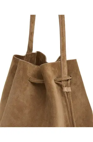 MANSUR GAVRIEL Drawstring Bucket Bag - Anise/anise