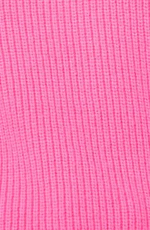 Ted Baker London Short Sleeve Ribbed Sweater - Precious Pink